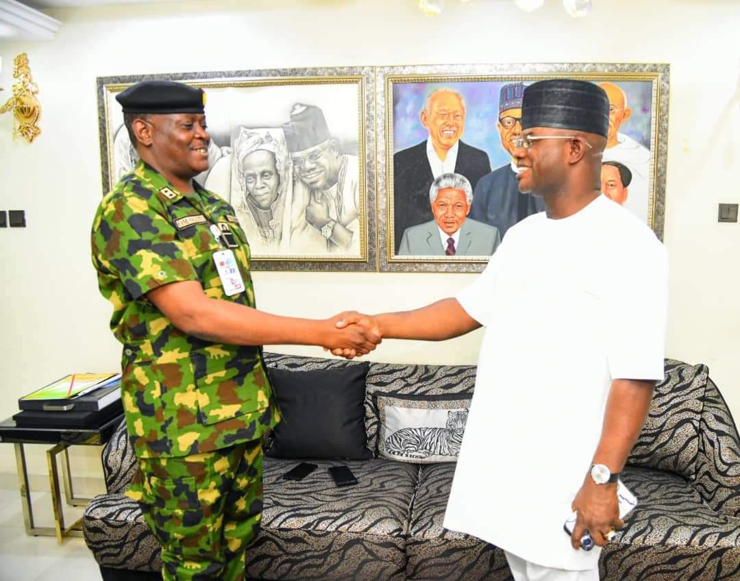 GOVERNOR BELLO WELCOMES COMMANDANT OF NATIONAL DEFENCE COLLEGE ...