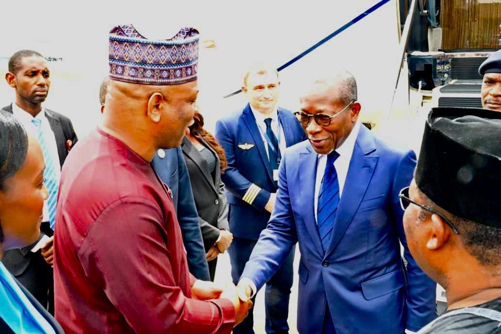 Minister Of Steel Development Welcomes Benin President Patrice Talon