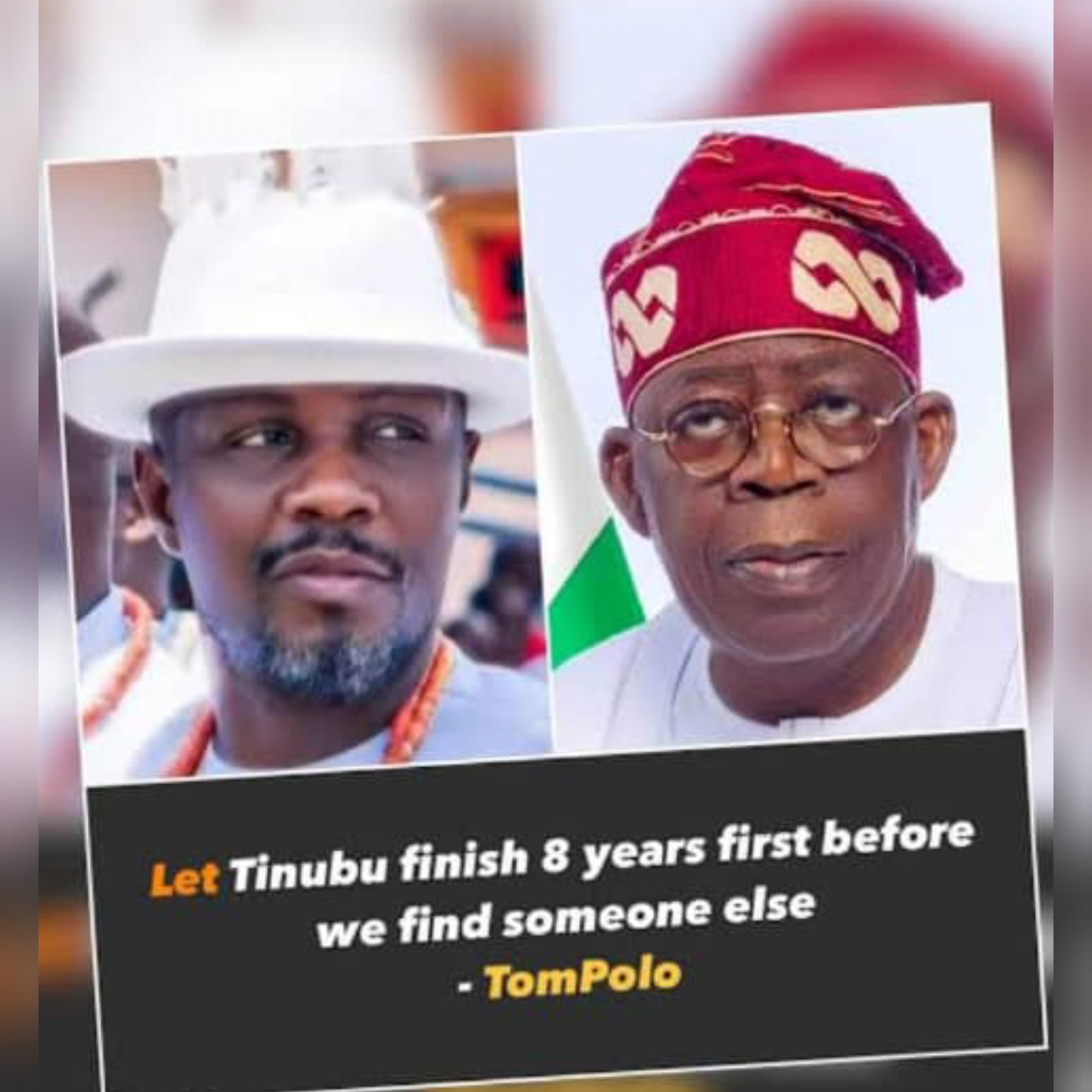 TOMPOLO: IRREVOCABLE COMMITMENT TO PRESIDENT TINUBU’S RE-ELECTION 2027 ...